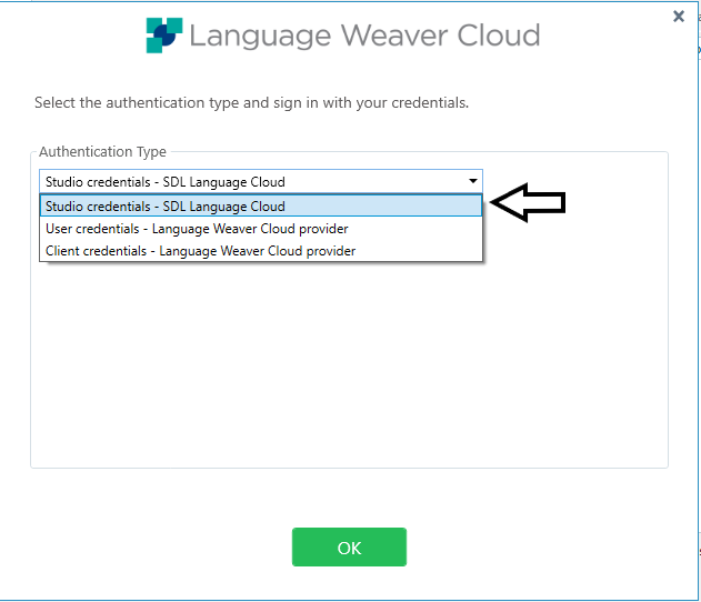 How to use the Language Weaver Cloud plugin within Trados Studio 2019 SR2 and Trados Studio 2021