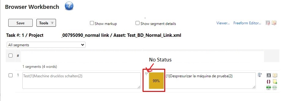 WorldServer - When segmenting, if a matched segment with the TM is under Pending Review, we want ...