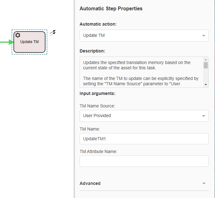 WorldServer - the "Update TM" Automatic Action does not add ICE Match segments to the TM
