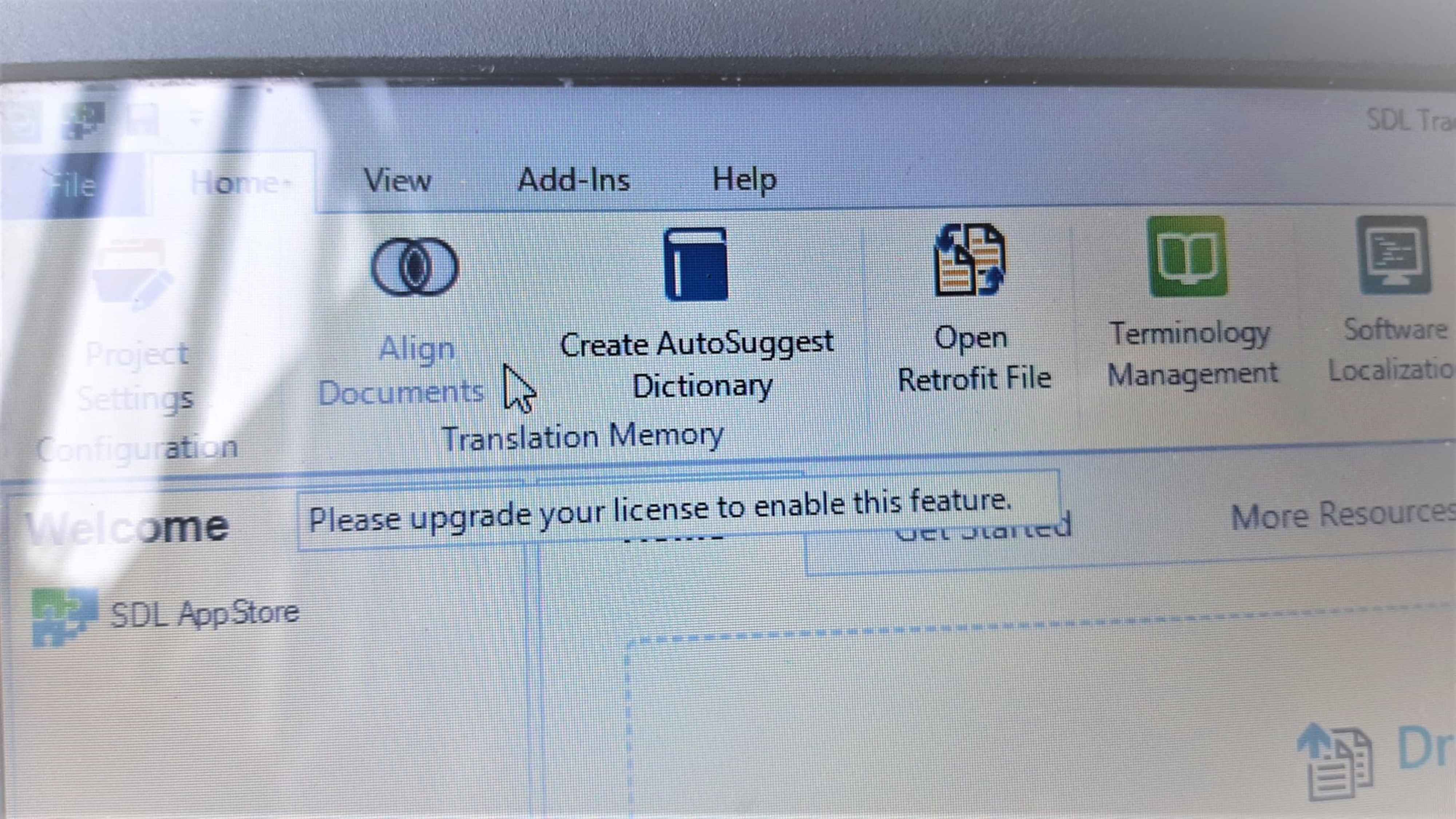 Align Documents feature grayed out in Trados Studio 2021 - Please ...