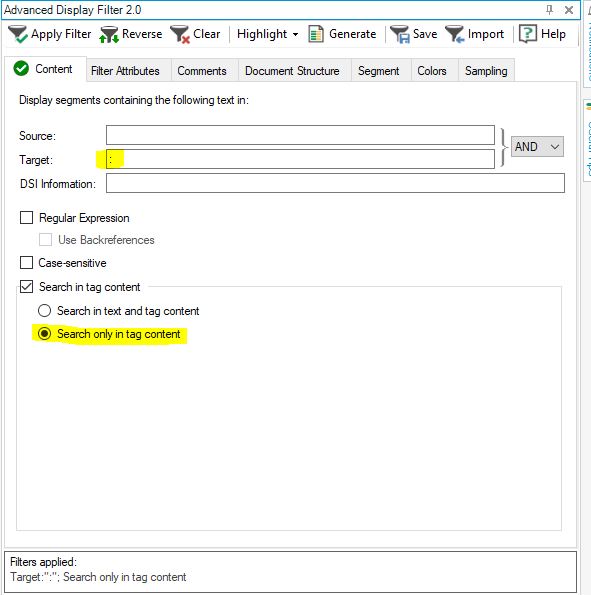 Error when trying to create target file in Trados Studio: Failed to ...