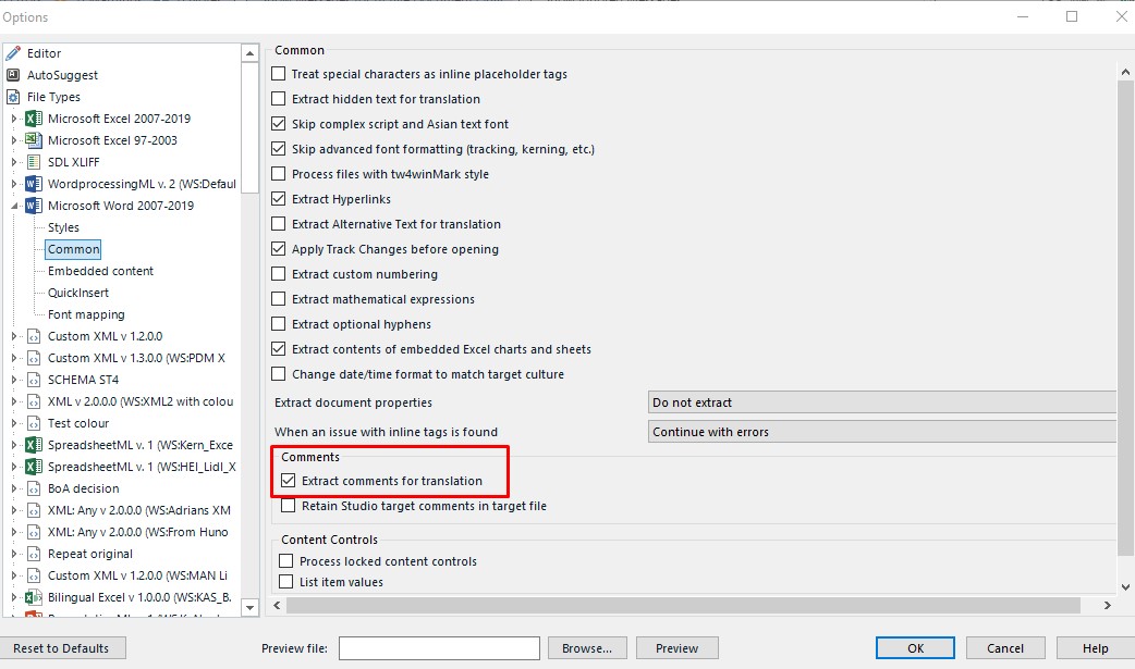 WorldServer - Error "Unexpected content: segment! " error during segmentation for DOCX, DOCM or ...