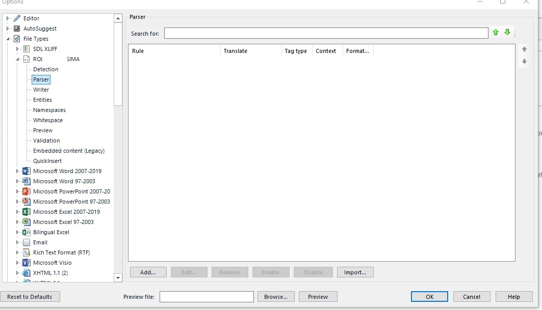 WorldServer - Exported File Type is empty when imported in Trados ...